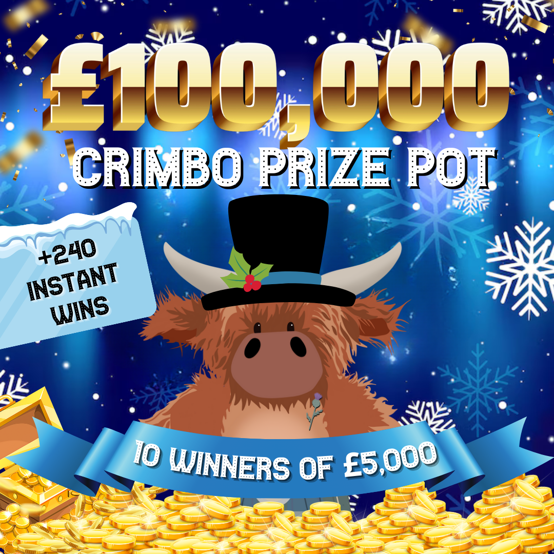 £100,000 PRIZE POT – 10 winners of £5,000 CASH + 240 instant wins ...